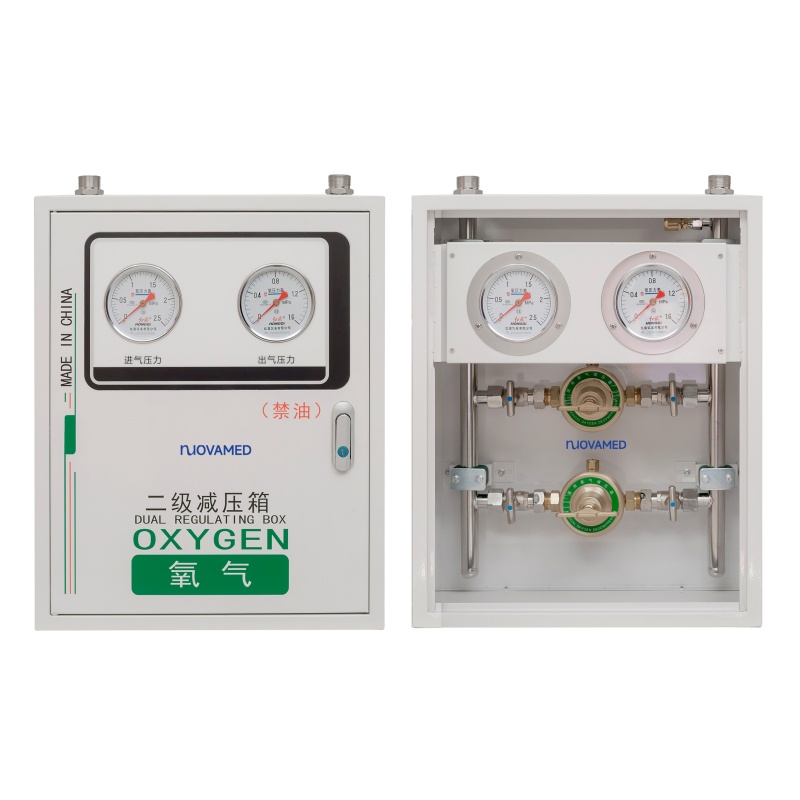 Gas secondary pressure regulator box - Medical Equipment Supplier | NovaMed